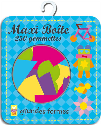 Maxi boîte 250 gommettes grandes formes - Coffret - Collectif - Achat ...