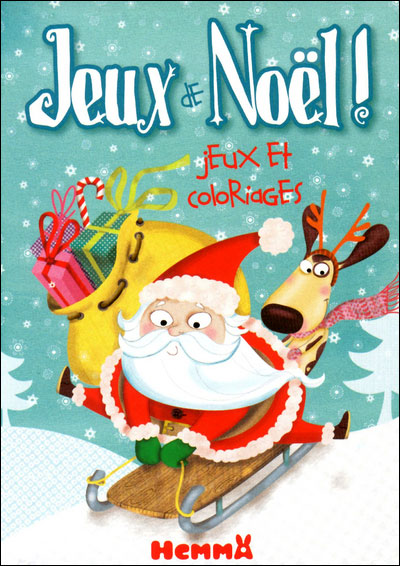 Jeux de noel - jeux et coloriages - broché - Collectif, Livre tous les ...