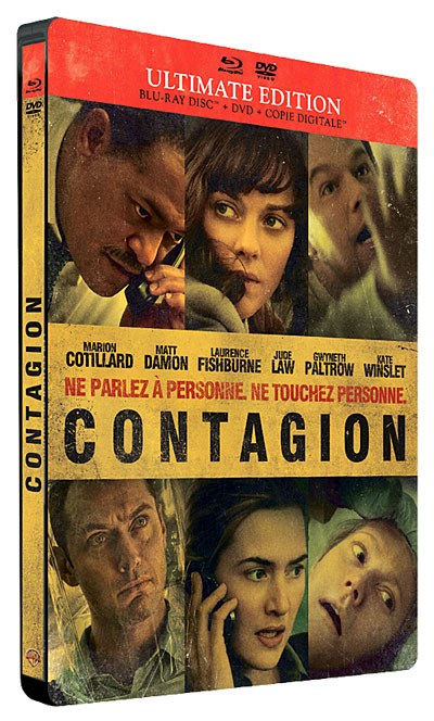 Contagion - Combo Blu-Ray + DVD - Steven Soderbergh - Blu-ray - Achat ...