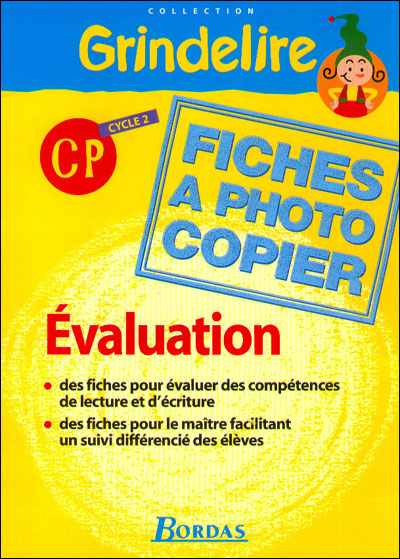 Grindelire cp cycle 2 evaluation fiches a photocopier - broché - Marie ...