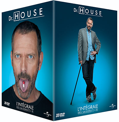 Dr House - Coffret intégral des Saisons 1 à 6 - DVD Zone 2 - Achat ...