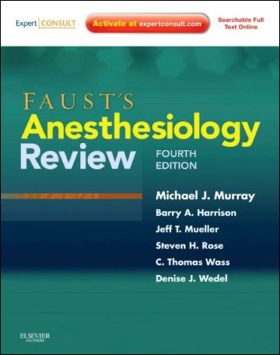 Faust's anesthesiology review - Poche - J.Michael Murray - Achat Livre ...