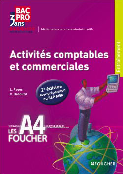 Activités comptables et commerciales 2nde Bac pro - broché - Luc Fages ...