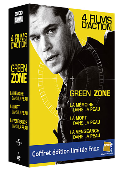 Green zone - Les 3 Films de la Trilogie Jason Bourne - Coffret - Edition Limitée Fnac - DVD Zone ...