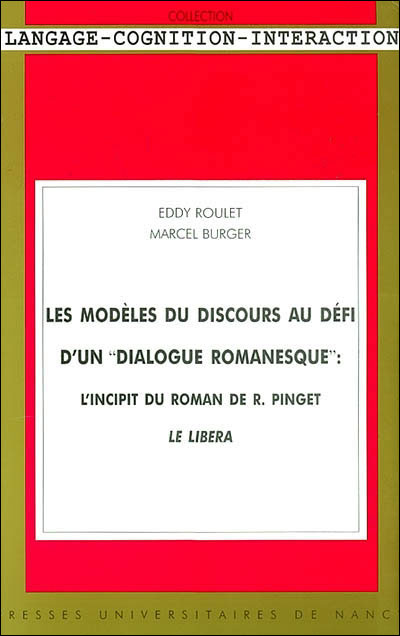 Les modèles du discours au défi d'un dialogue romanesque L'incipit du ...