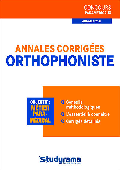 Annales corrigées orthophoniste - broché - Caroline Binet - Achat Livre ...
