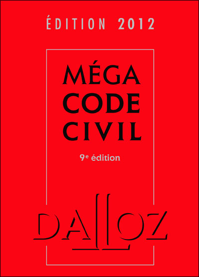 Méga Code Civil Livre avec CD Rom - Edition 2012 - Livre CD-ROM ...