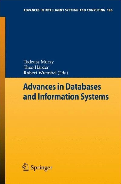 Advances in databases and information systems - Poche - Collectif ...