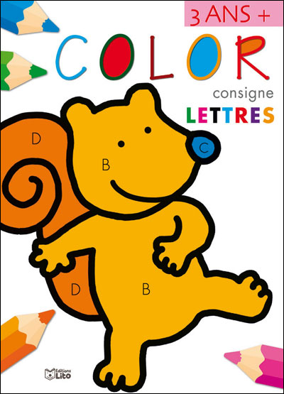 Color consigne les lettres Ecureuil - broché - France Sengel - Achat ...