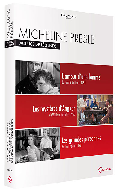 Coffret Micheline Presle : Actrice de légende 3 films DVD - Jean ...