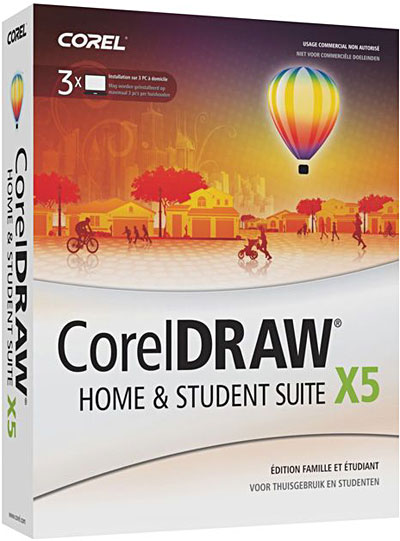 CorelDraw Home Student Suite X5 - Jeu vidéo - Achat & prix | fnac