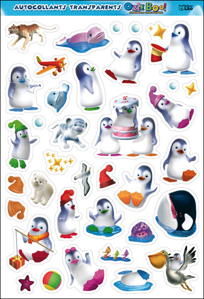 Coucou c'est nous les Ozie Boo Autocollants transparents - broché - Collectif - Achat Livre | fnac