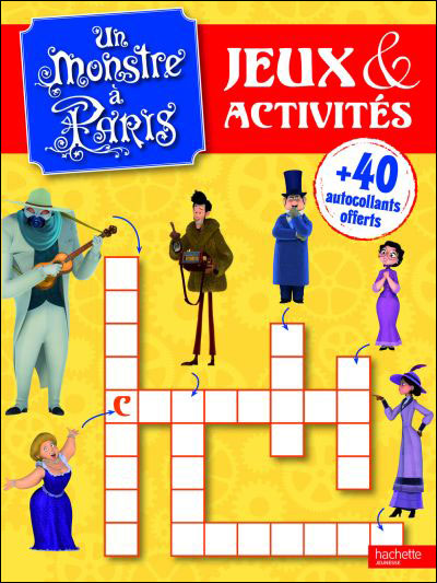 Un monstre à Paris Livre d'activités Tome 1 - cartonné - Collectif ...