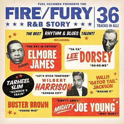 Fuel records present fire - Fury R' n B story - Compilation soul - CD ...