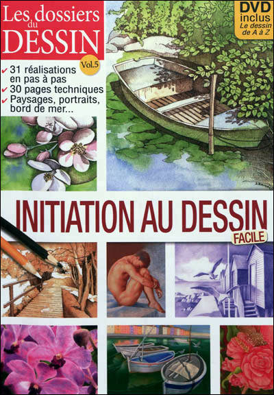 Dossiers du dessin-initiation au dessin facile+dvd* Tome 0 - Livre CD - Brozinska anastas ...