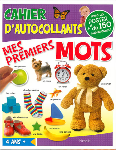 Mes premiers mots Livre avec autocollants - broché - Collectif - Achat ...
