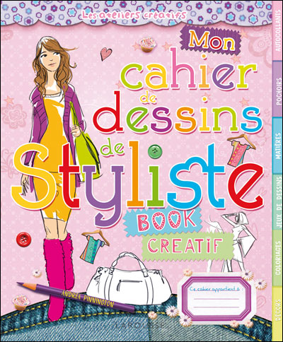 Mon cahier de dessins de styliste - broché - Andrea Pinnington - Achat ...