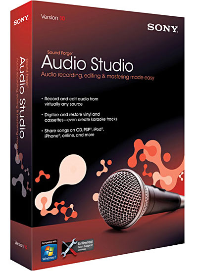 Sony Sound Forge Audio Studio 10 - Jeu vidéo - Achat & prix | fnac