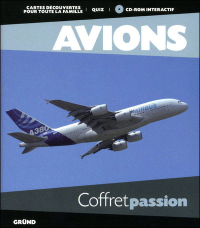 Avions Coffret avec 96 fiches, 1 livret-jeu et 1 cd-rom - Coffret ...