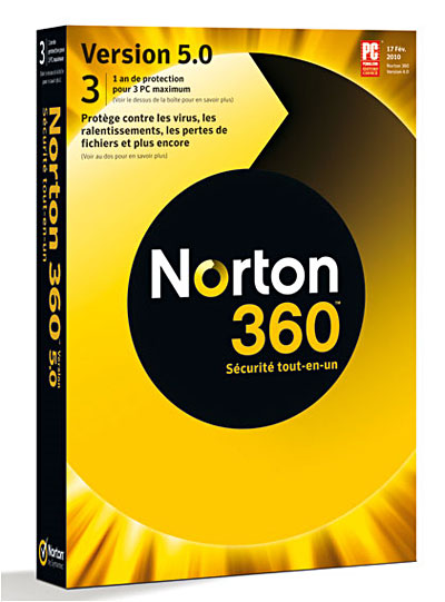 Norton 360 V5 version 3 postes - Jeu vidéo - Achat & prix | fnac