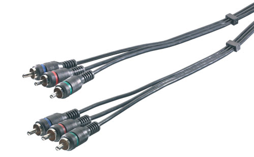 Câble Fnac 3 YUV - 3 YUV mâle/mâle 2 m - Connectique Audio / Vidéo ...