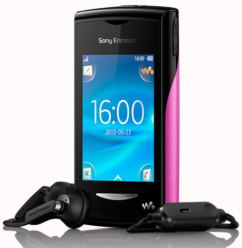 Sony Ericsson Yendo - Black/Pink - Téléphone portable basique - Achat ...