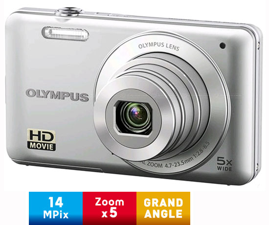 Olympus VG-130 Argent - Appareil photo compact - Achat & prix | fnac