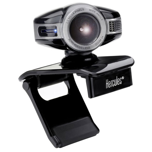 Hercules Dualpix HD720p Emotion - Webcam - couleur - 1 MP - audio - USB ...