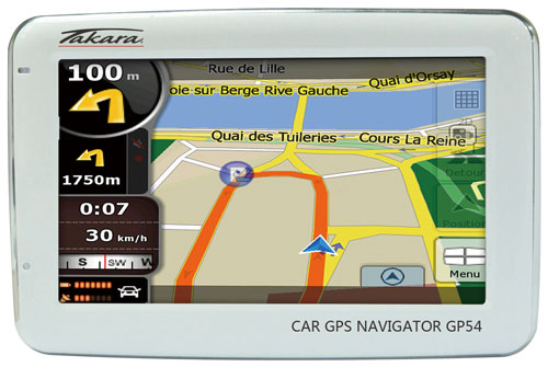 GPS Takara Nomade GP54 Europe - Blanc - GPS - Achat & prix | fnac