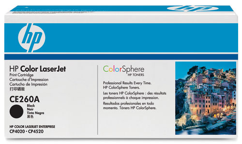 Toner HP Color LaserJet ColorSphere CE260A - Noir - Toner - Achat ...