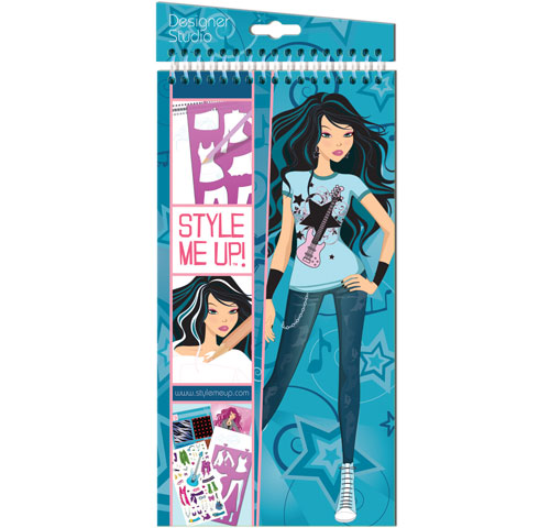 Style Me Up Carnet d'esquisse Tenue Rock - Autres jeux créatifs - Achat ...