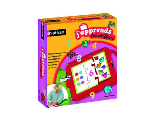 Nathan J'apprends les chiffres - Jeu chiffres et calcul - Achat & prix | fnac