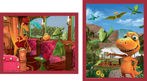Hasbro MB Puzzles Le Dino Train Le monde de Buddy/Attention départ 2 x ...