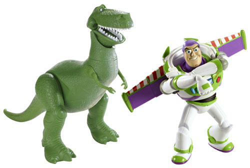 Mattel Coffret Toy Story Buzz Rex en action - Figurine de collection ...