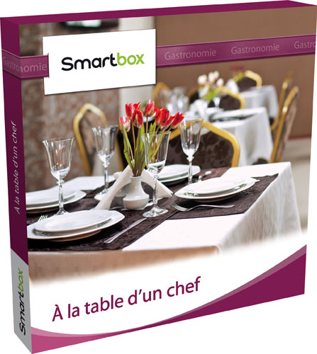 Smartbox Coffret A La Table D'un Chef - Coffret cadeau - Achat & prix ...