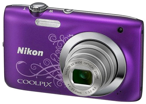 Nikon CoolPix S2600 Violet Arabesque - Appareil photo compact - Achat ...