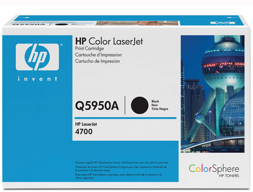 Toner HP Color LaserJet ColorSphere Q5950A - Noir - Toner - Achat ...