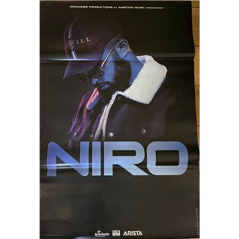 NIRO - Tournée 2021-2022 - 77x117cm - Affiche - Achat & prix | fnac