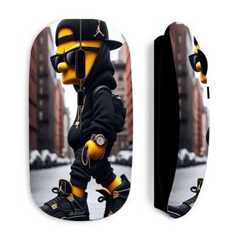 Souris noir Sans Fil Simpson Bart Jordan - Souris - Achat & prix | fnac