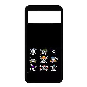 Coque My-Kase pour google Pixel 8 - one piece logo fond noir - Silicone ...
