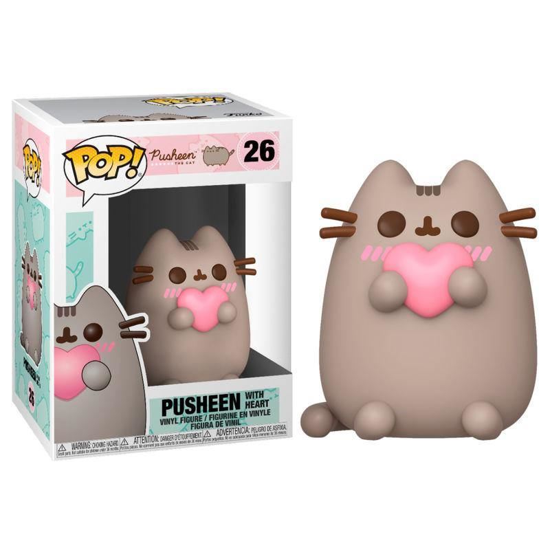Figurine POP Pusheen - Pusheen with Heart 26 - Lego - Achat & prix | fnac
