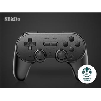 8BitDo PRO 2 Gamepad Hall Effect - Black New Edition - Manette - Achat & prix | fnac