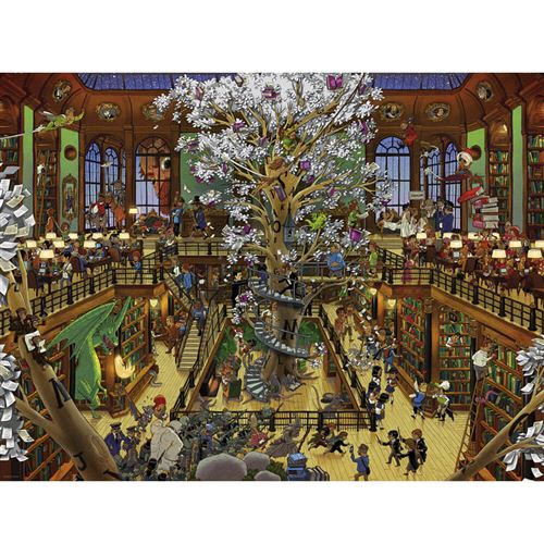 Heye Puzzle Library 1500 Pièces, 29840 - Puzzle - Achat & prix | fnac