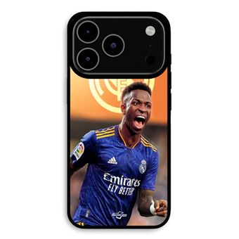 Coque Pour iPhone 17 Pro Max Vini JR Wallpaper Real Madrid Bleu et jaune Maniacase - Coque et ...