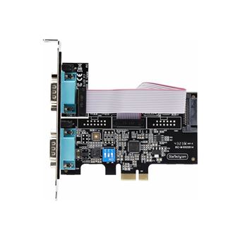 StarTech.com 2-Port Serial PCIe Card, Dual-Port PCI Express to RS232 ...