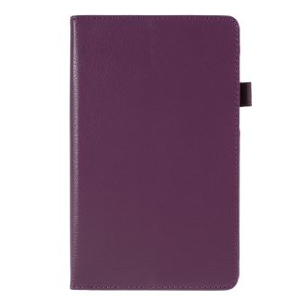 Etui en PU violet foncé pour votre Samsung Galaxy Tab A 8.0 Wi-Fi (2019 ...