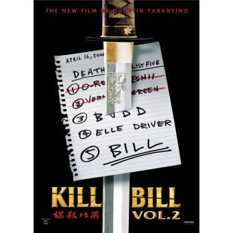 KILL BILL - 61x91 cm - AFFICHE / POSTER - Achat & prix | fnac