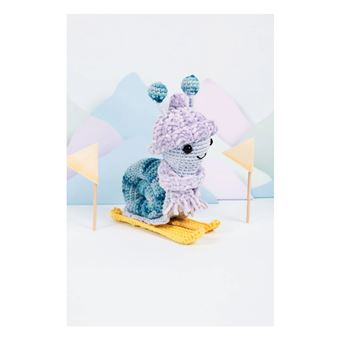 Kit Crochet Escargot Skieur – DMC : kit complet et ludique pour ...