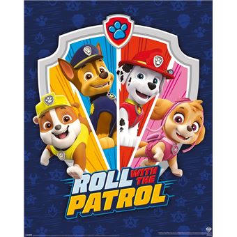 Affiche - PAW PATROL / La Pat' Patrouille - Roll - 40x50cm - Achat ...