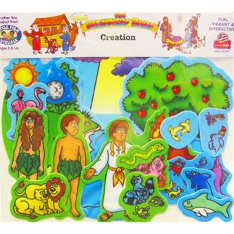 Little Folk Visuals Beginners Bible: creation Precut Flannel/Felt Board ...